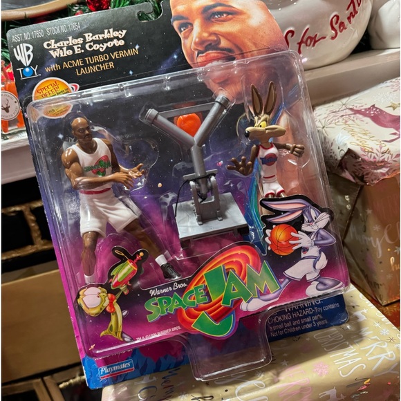 Warner Bros. | Toys | Vintage 996 Warner Bros Space Jam Charles Barkley ...